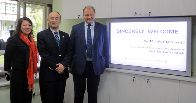 英國De Montfort University Head of Postgraduate studies and Faculty of ...